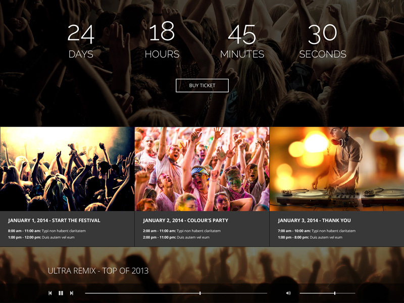Eventory - Event Design for Festival day by Sonny Lee for TemPlaza on ...