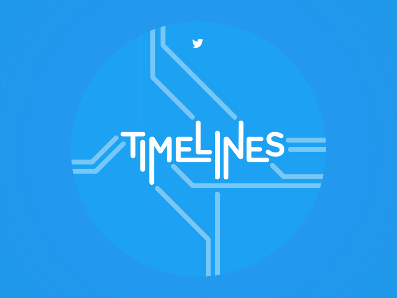 Timelines Team Logo by Jen Cotton for Twitter Design on Dribbble