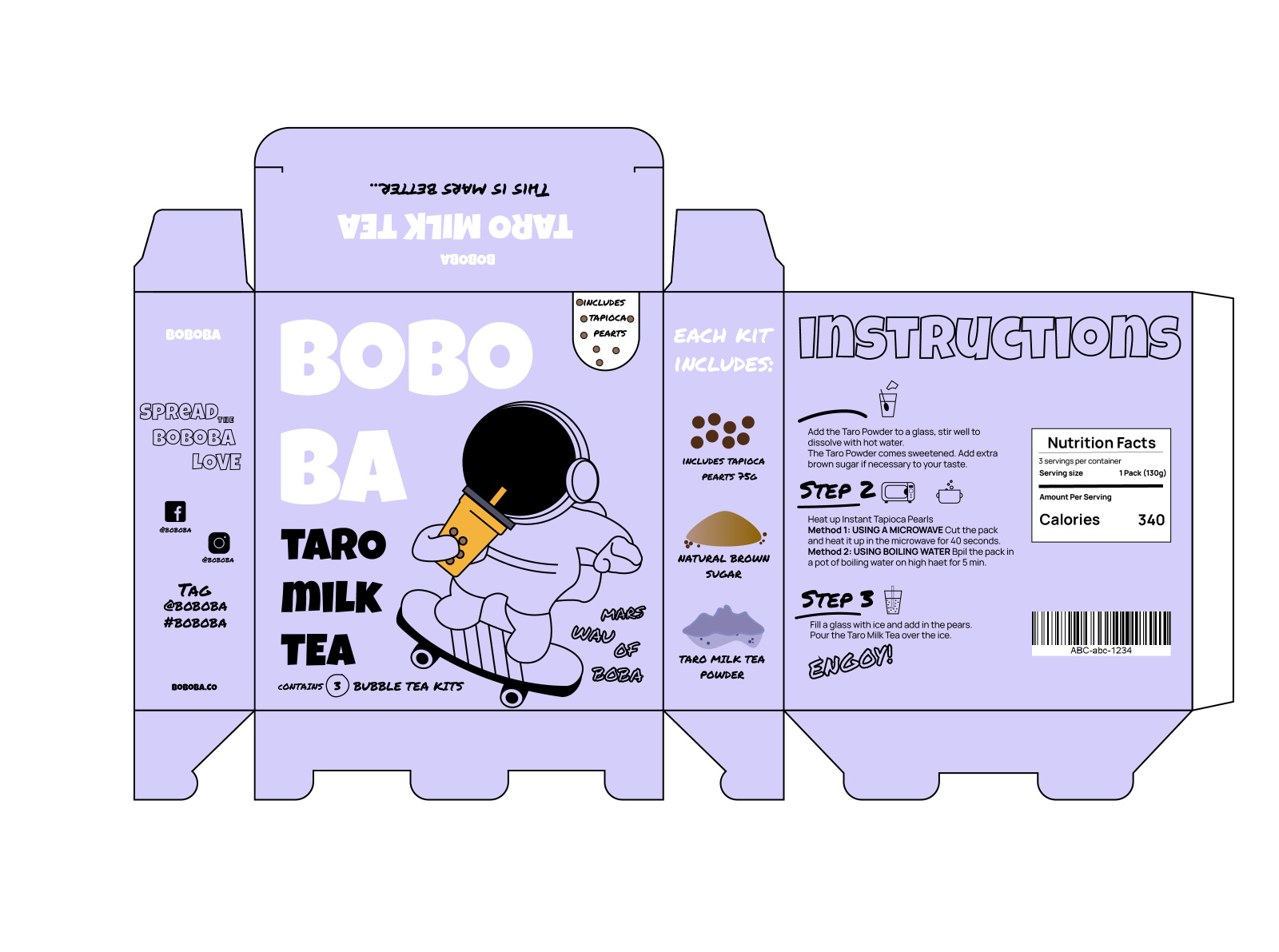 Tea packaging by Kristina Markova on Dribbble
