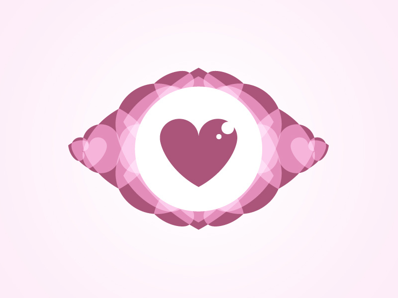 Hearts Eye by Reprovinci Creative Industries on Dribbble