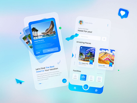 Hotel Mobile App UX UI Design by Arif Mahmud 🏅 on Dribbble