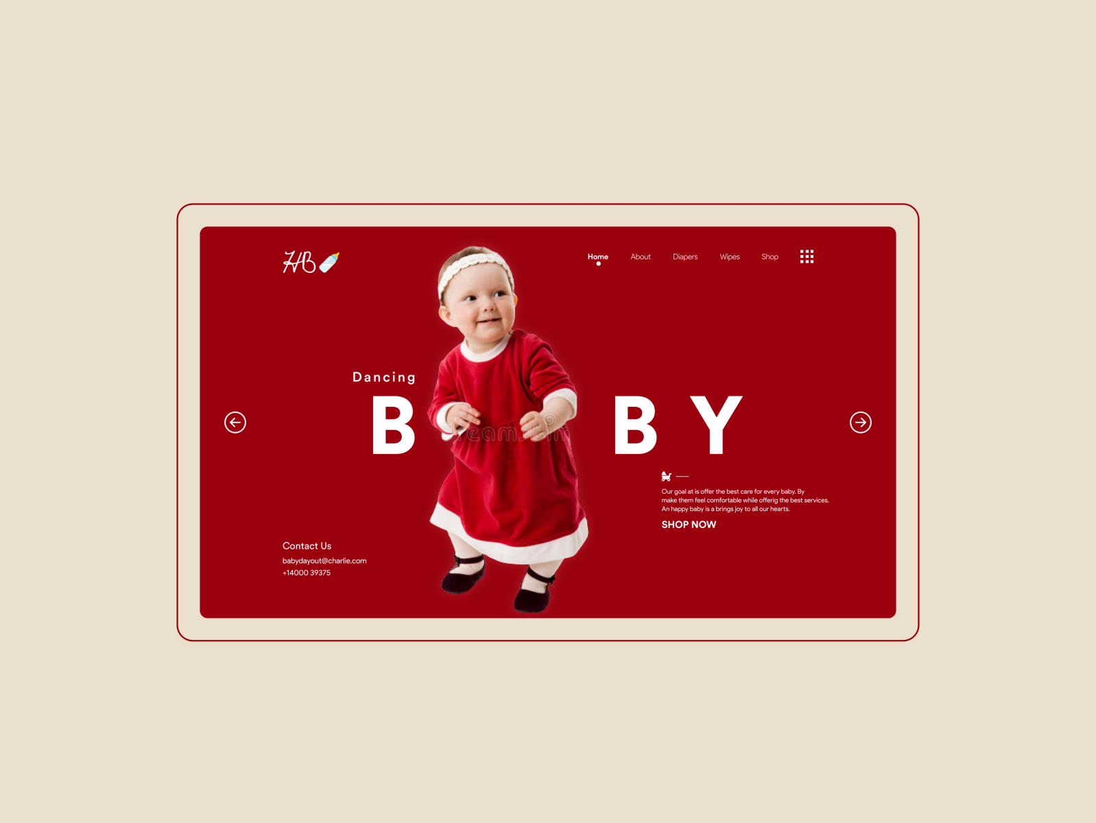 Baby Care Website UI Exploration. by Ayomide Ogunlade | Product ...