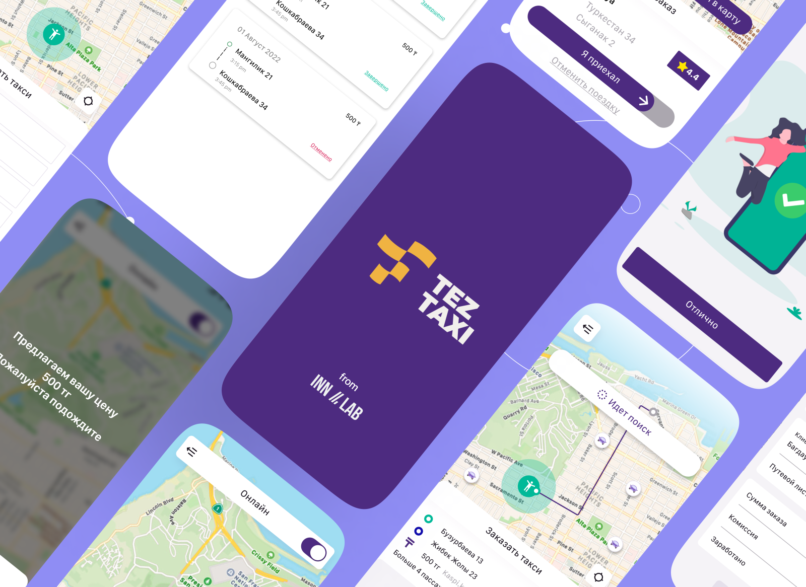 Tez Taxi app by Mustafa on Dribbble