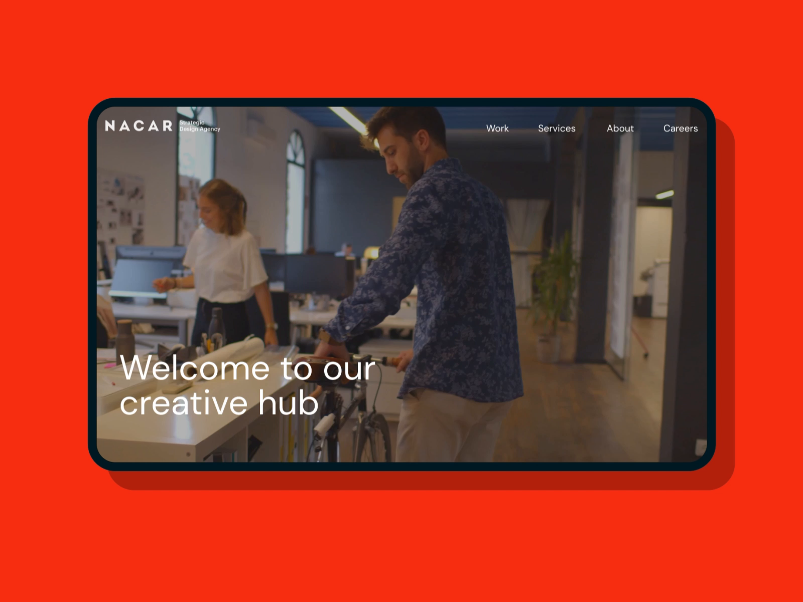 About us page by Nacar Design on Dribbble