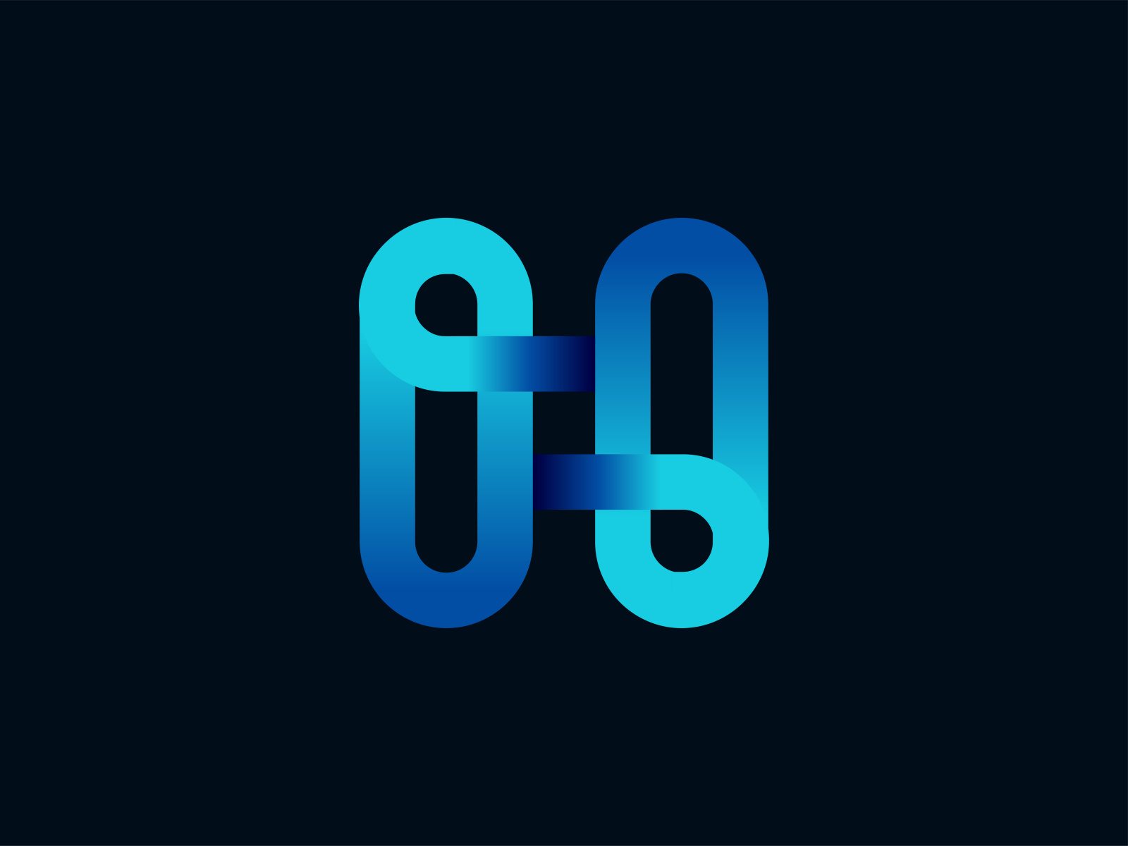 Iconic H Logo Design by Hadisur Rahman Rafsan on Dribbble