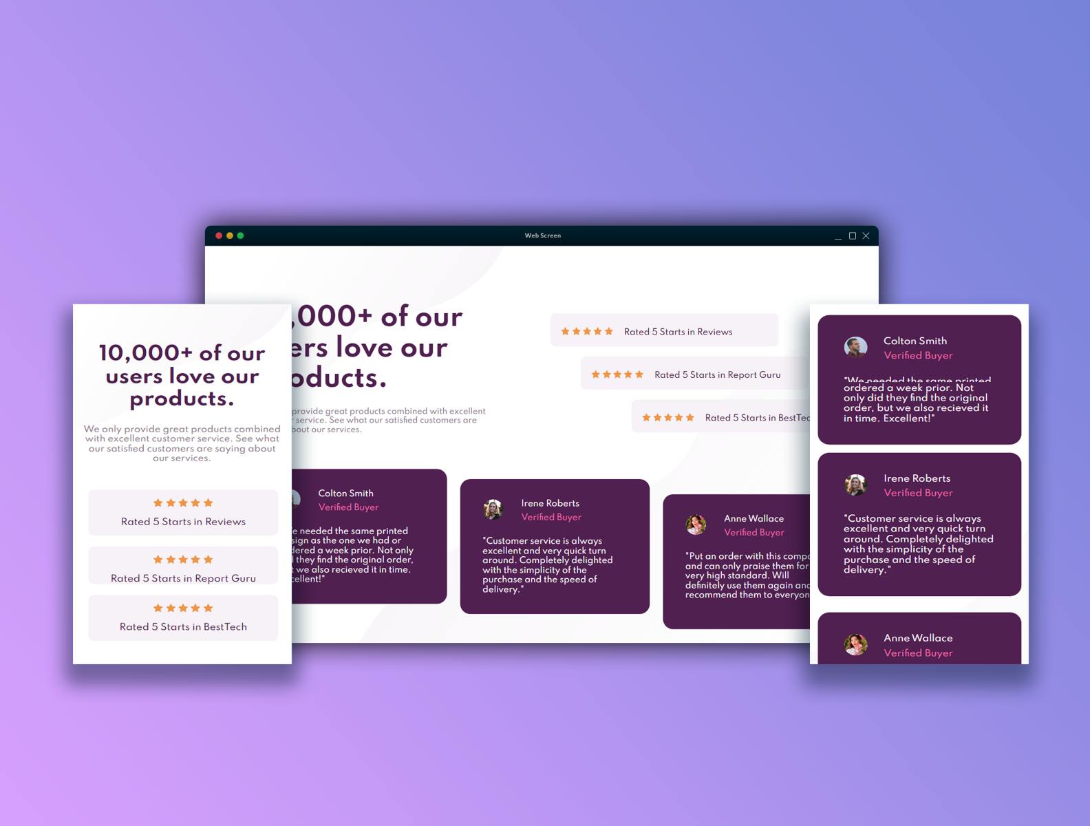 🤩UI Design for Frontend Mentor Challenge by Tharusha Induwara on Dribbble