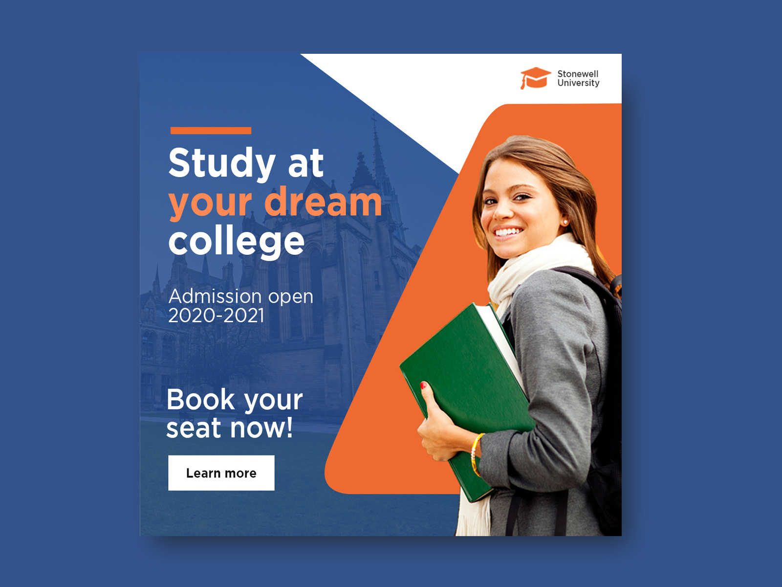 College Admission - Social media banner design by Suman Bose on Dribbble