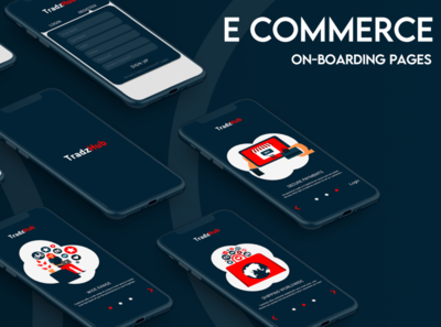 E Commerce Onboarding Pages UI by Jayesh Soni on Dribbble