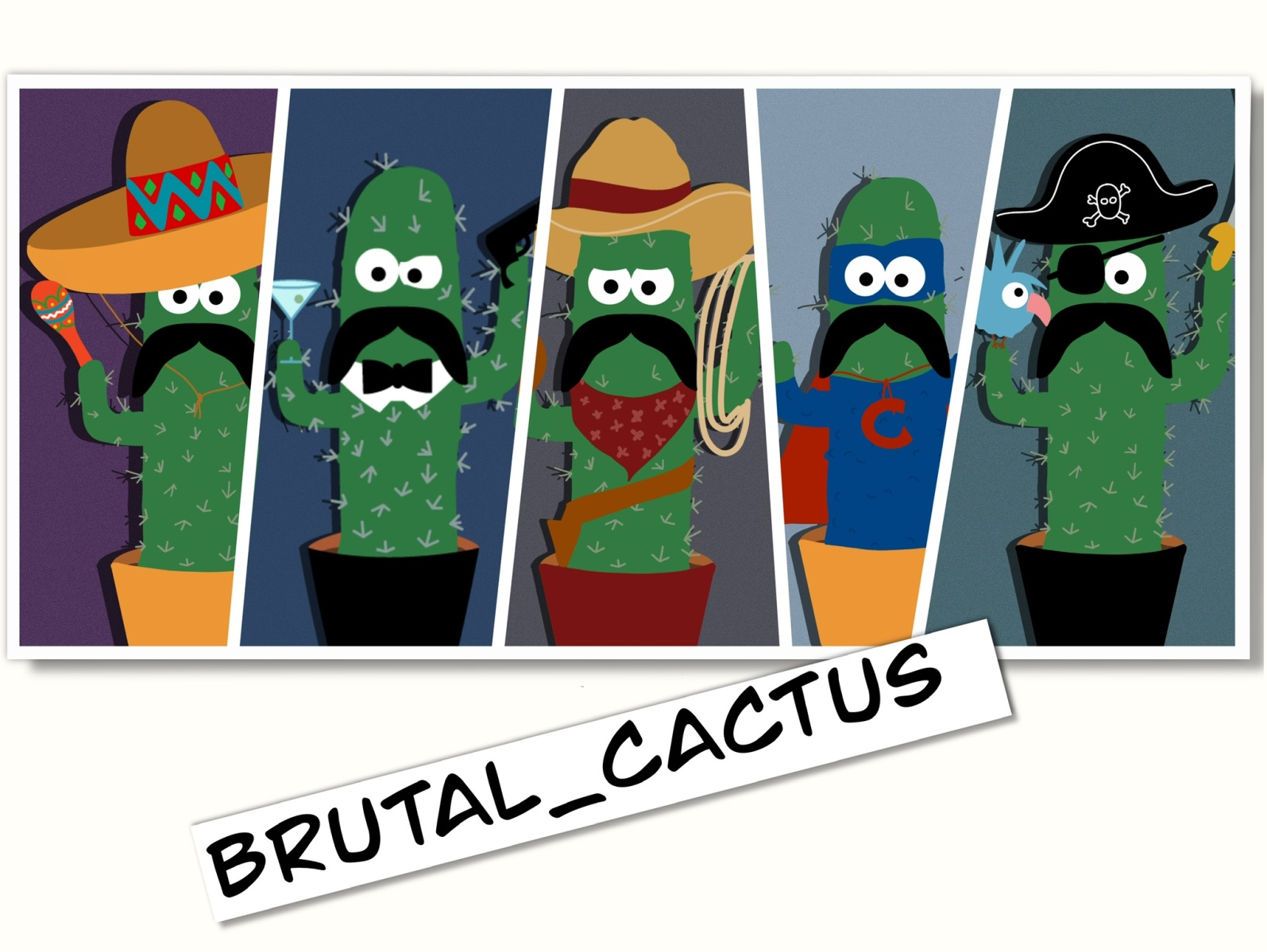 Brutal_Cactus by Tatayka on Dribbble
