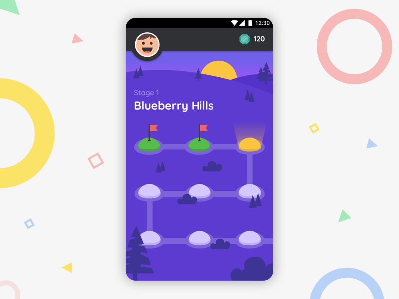 Mobile Game Overworld by Yogesh S on Dribbble