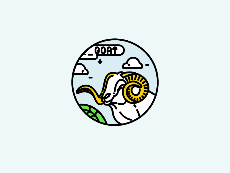 Goat by Noon on Dribbble