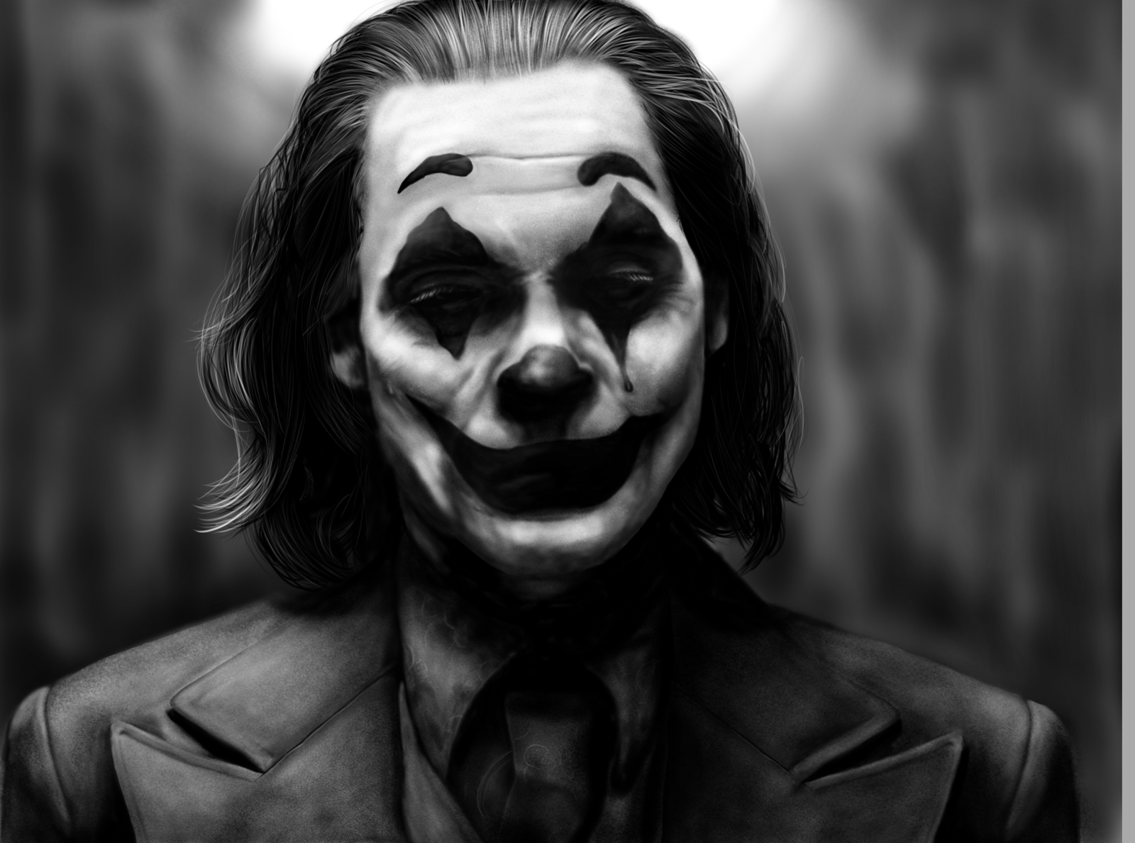 Joker Portrait by Ryan Elder on Dribbble