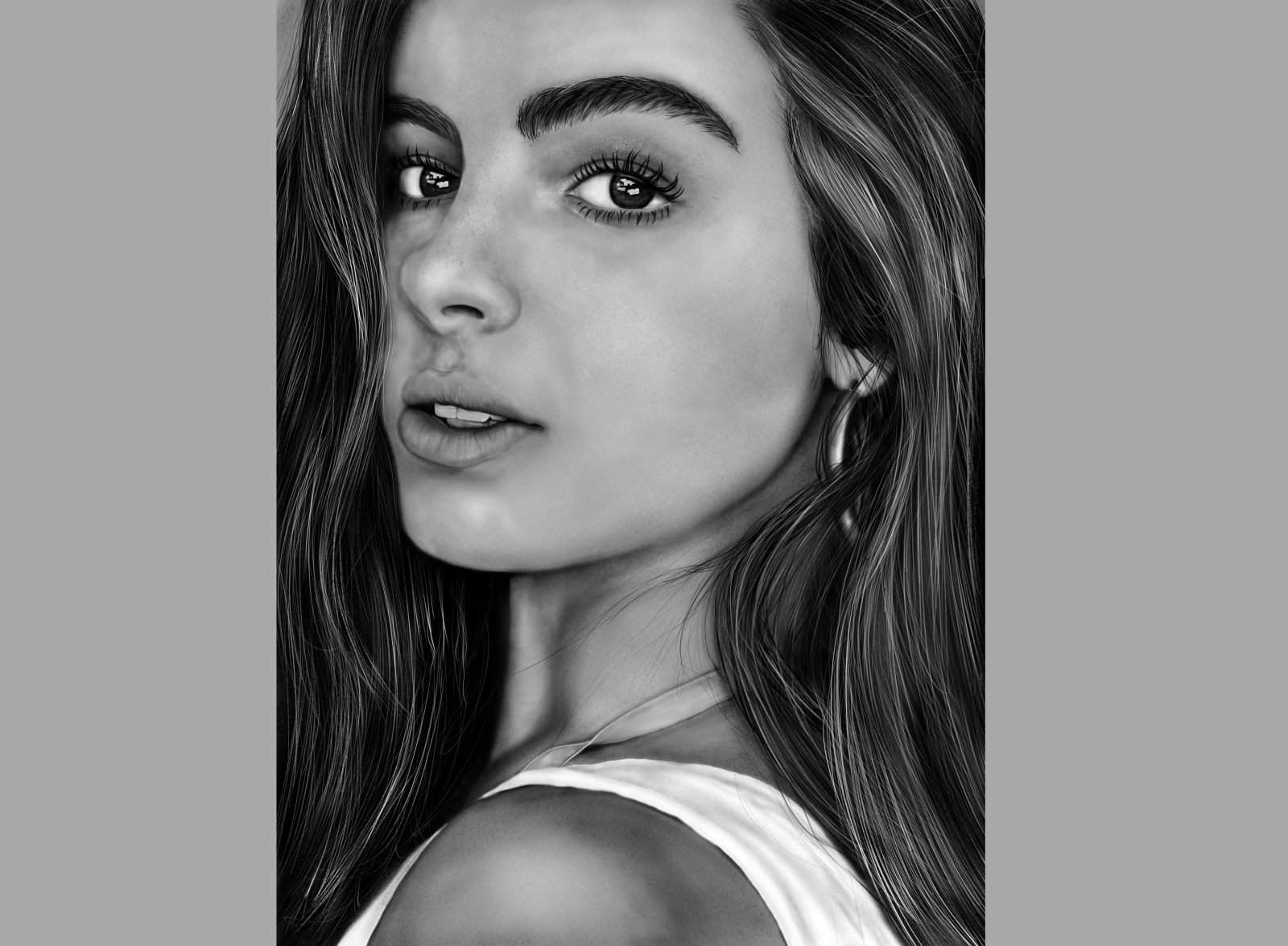 Addison Portrait by Ryan Elder on Dribbble