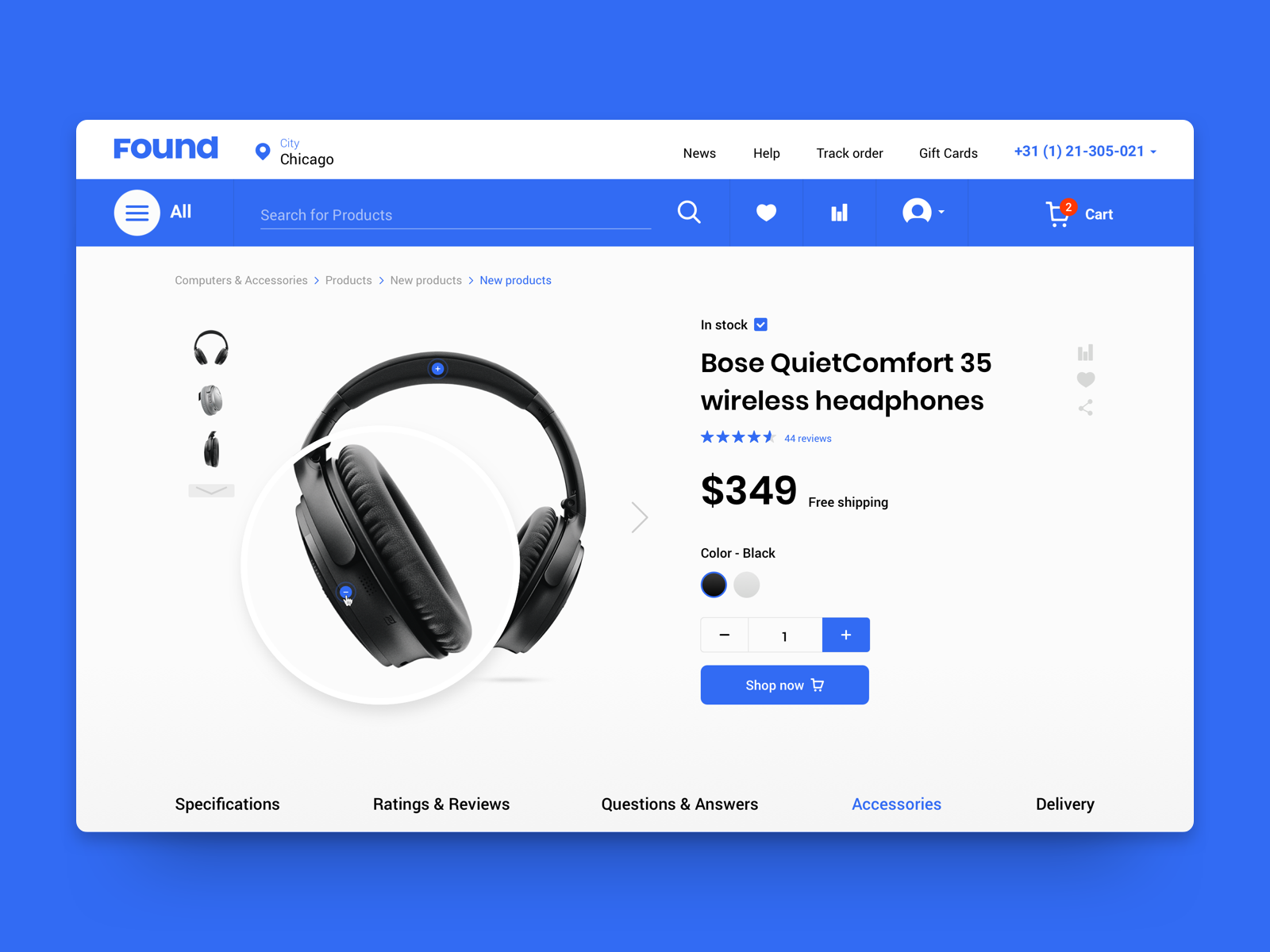 Found_ by Maksim on Dribbble