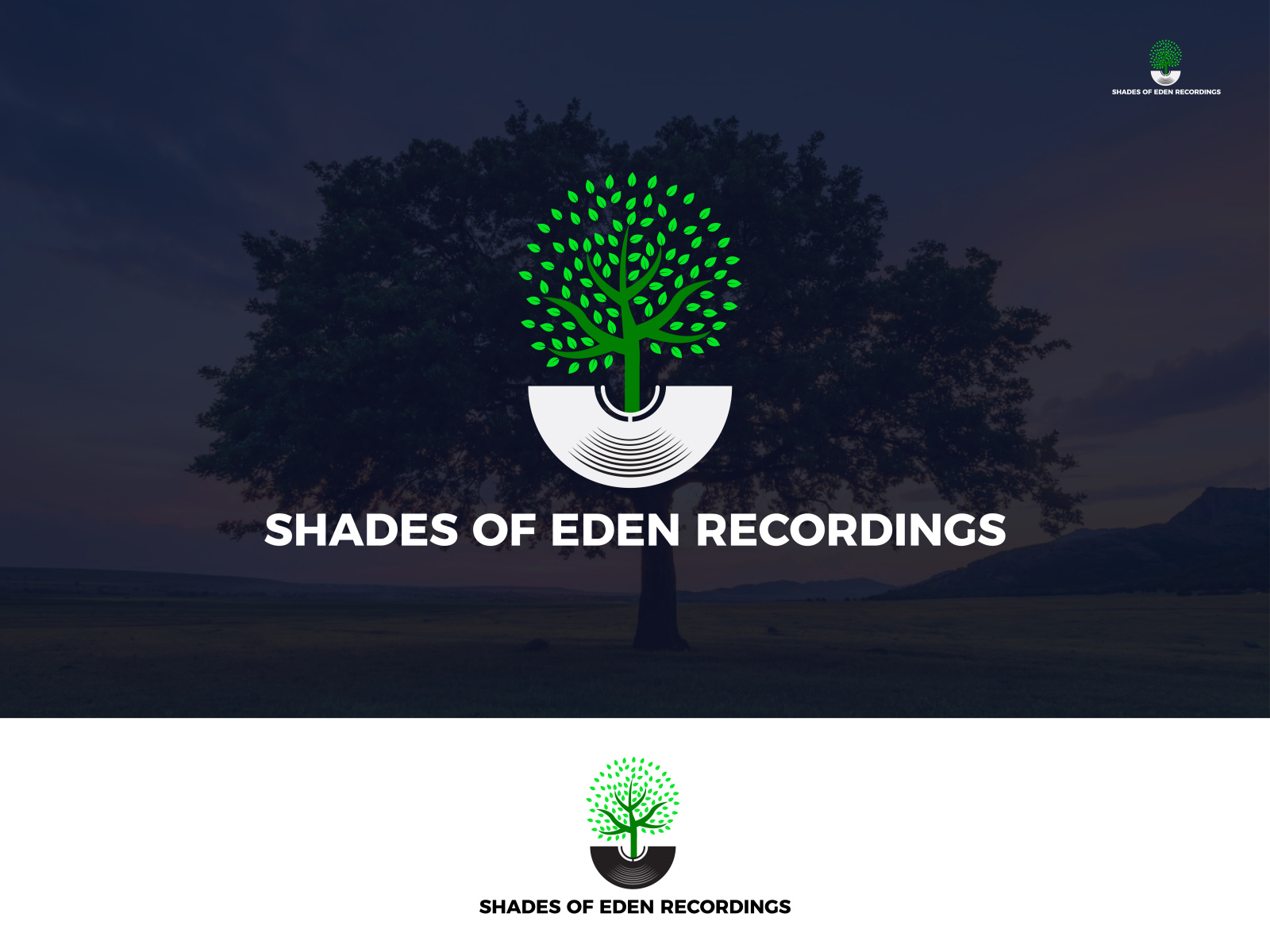 Tree Recordings Logo Design by Unique Idea on Dribbble