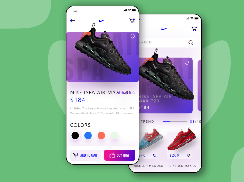 Footwear Store App Concept by Coretus on Dribbble