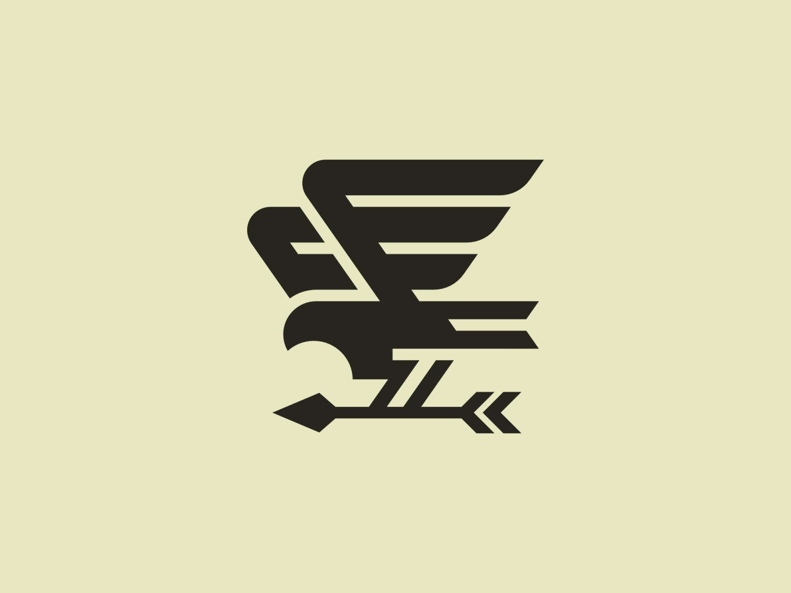 Hawk Arrow Logo by Ayn Thufail on Dribbble