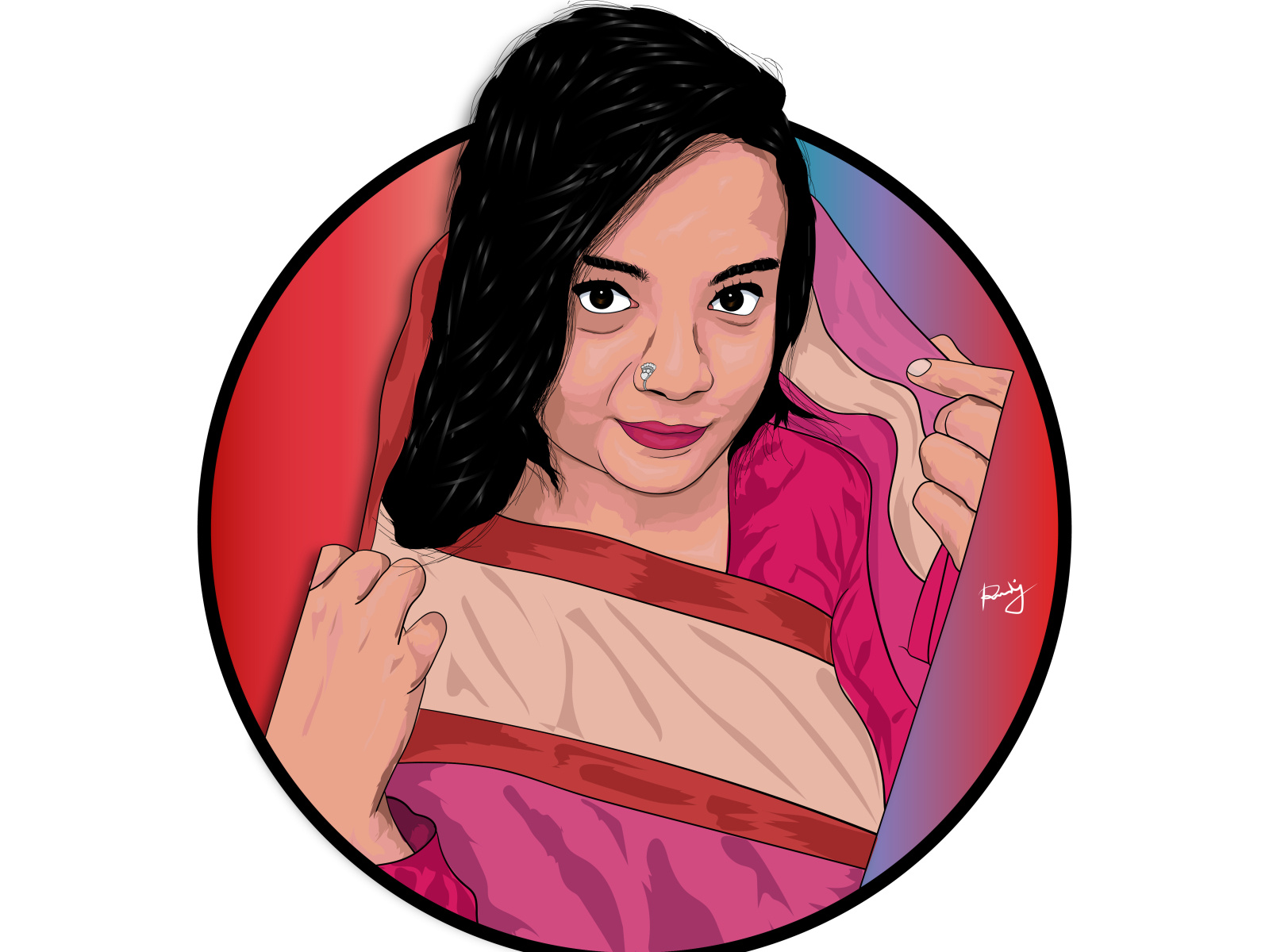 Cartoon portrait . by Durjoy Majumder on Dribbble