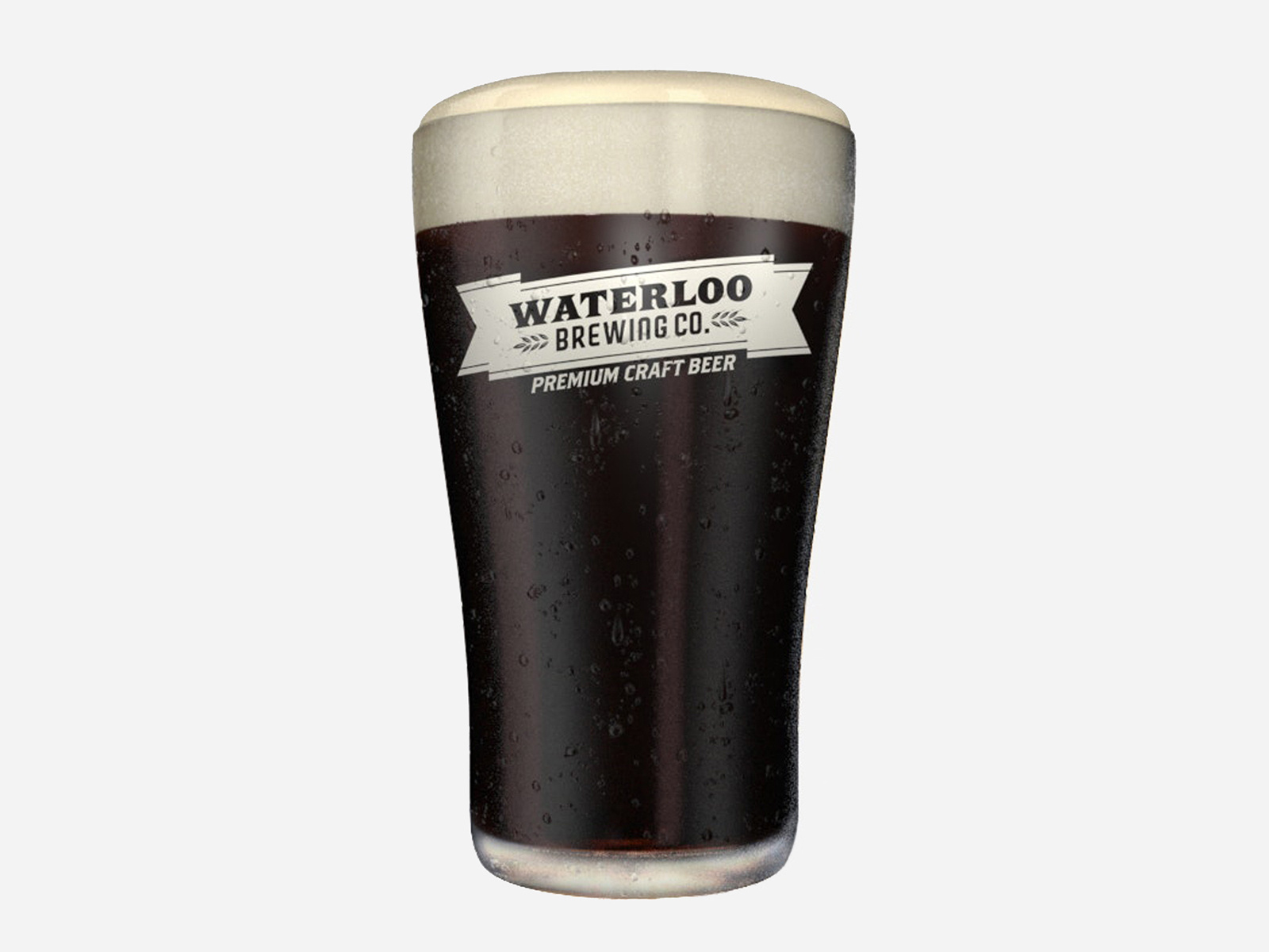 Waterloo Dark Ale by Joseph Durning on Dribbble
