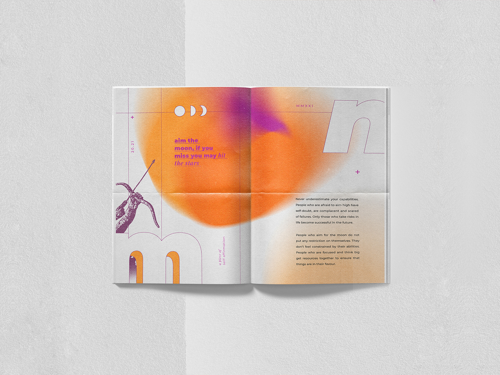 Aim the Moon by Lapomps Branding for Lapomps Studio on Dribbble