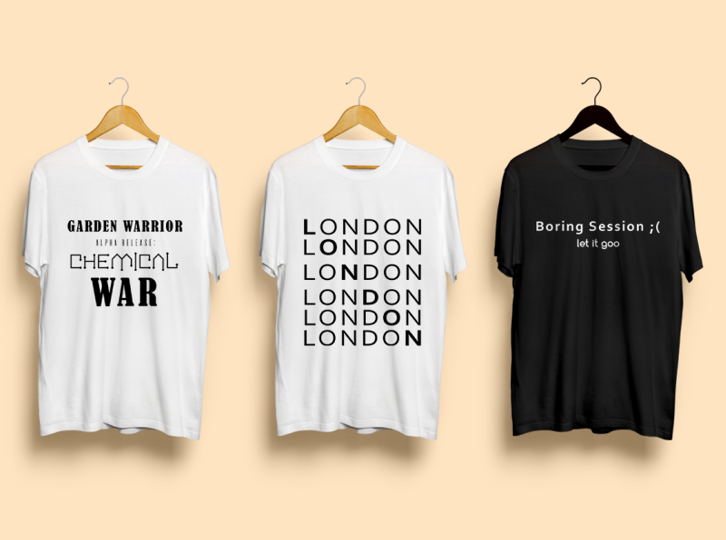 Minimalist Typography T Shirt Design By Md Bockthier Hasan Banna On