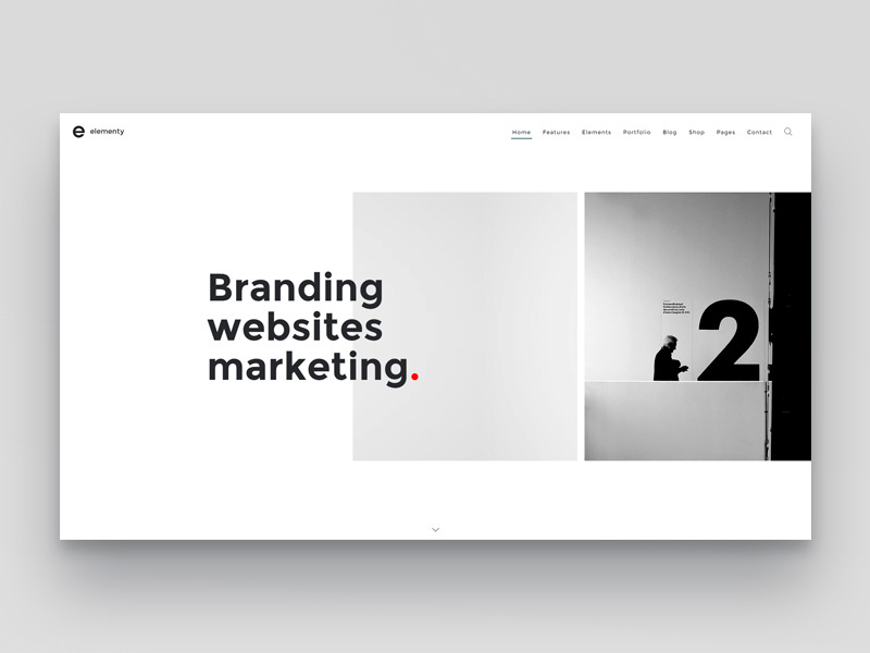 Elementy - Multipurpose One & Multi Page Template by 11Soft on Dribbble