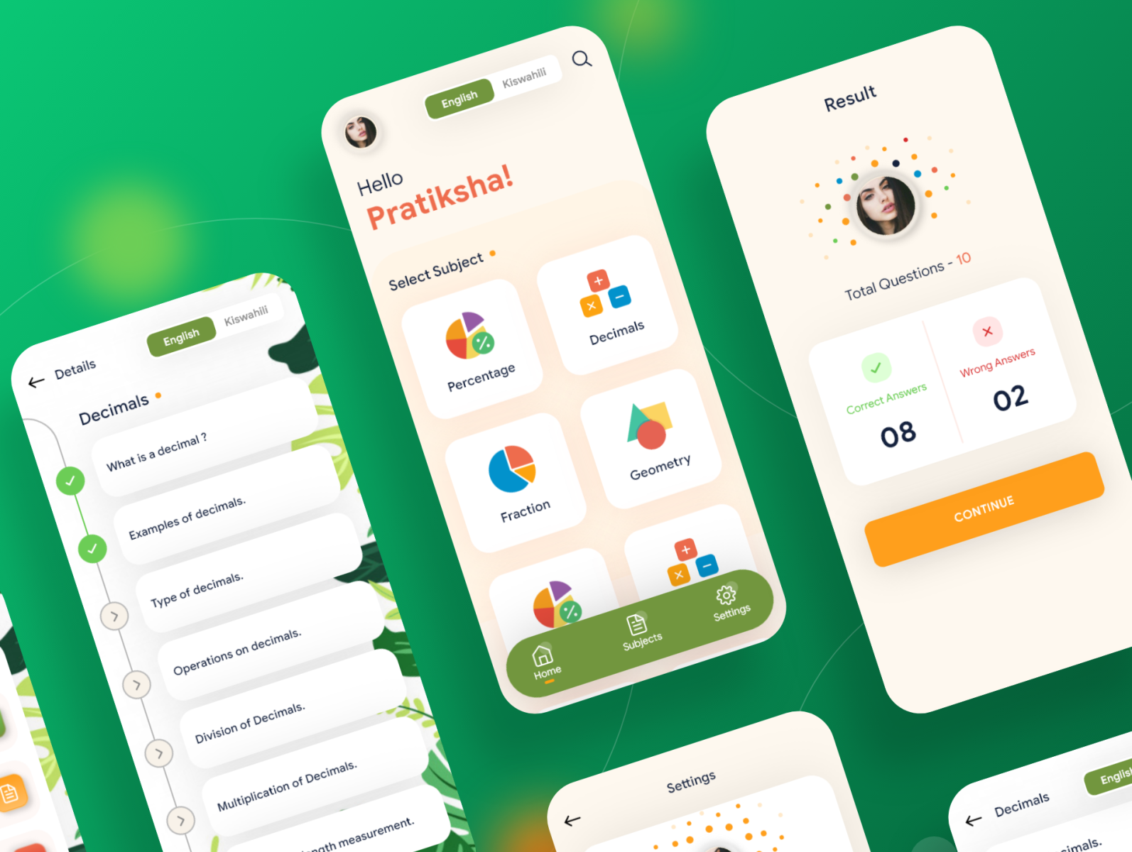 Learning App for Kids - UI/UX Design by Pratiksha Beakta on Dribbble