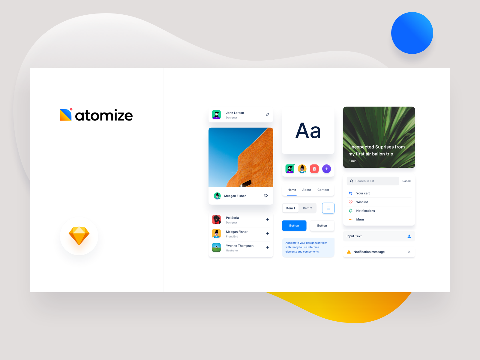 Atomize 4.0 - Light Theme by Akash Tyagi on Dribbble