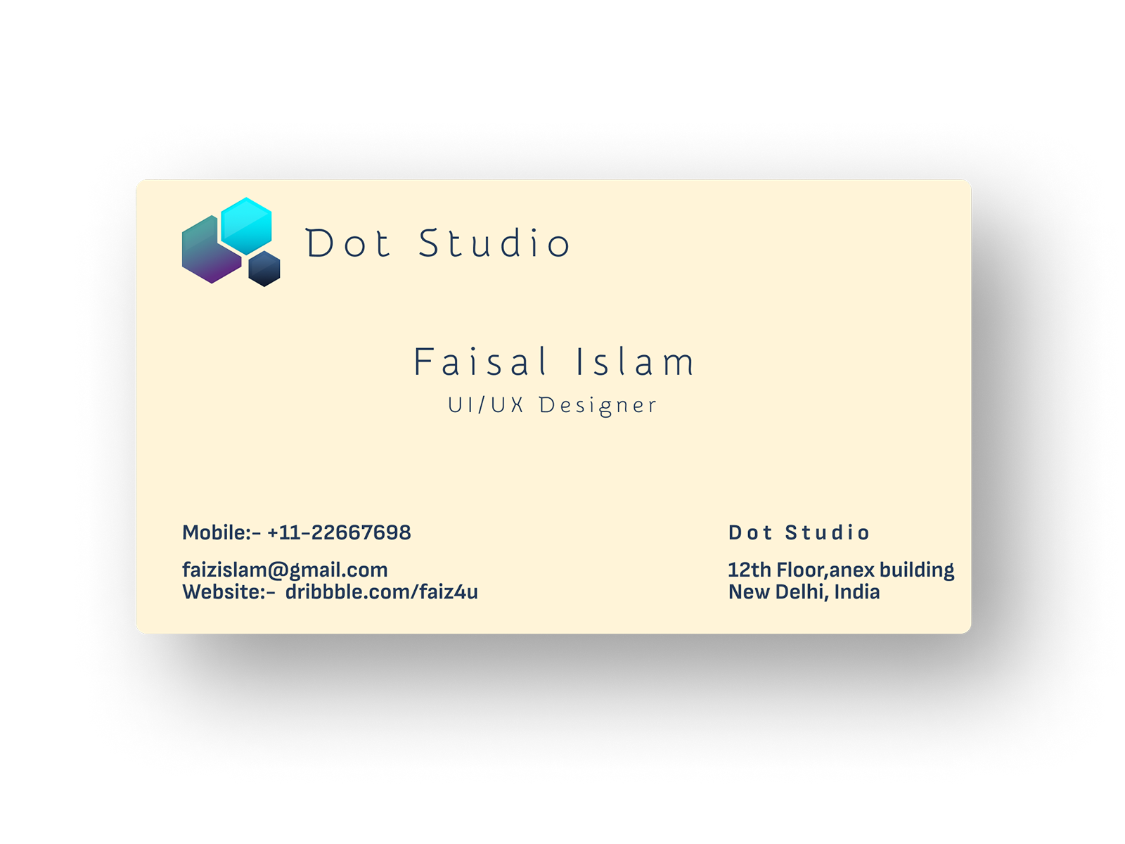 Info Card UI by Faisal Islam on Dribbble