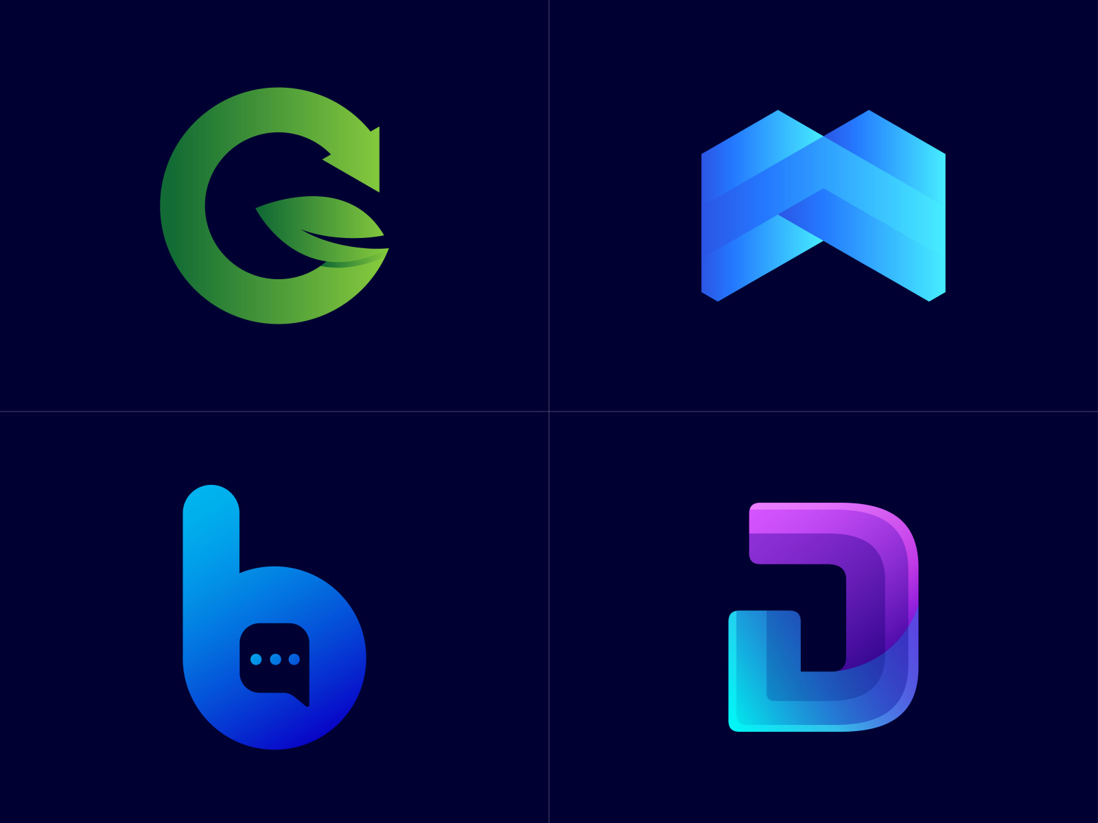Modern Logos by Raihan Kabir on Dribbble