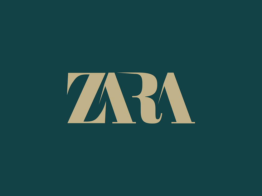 ZARA LOGO by Raihan Kabir on Dribbble