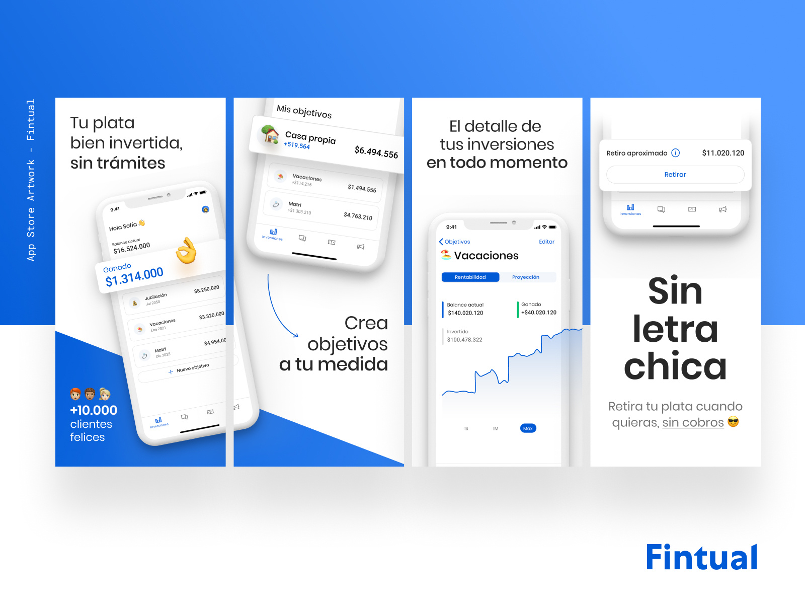 Fintual - Appstore Artwork by Nico Soto-Aguilar on Dribbble