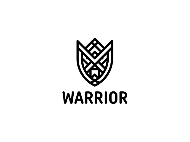 Warrior Logo - Day 96 by Nikita Golubev on Dribbble