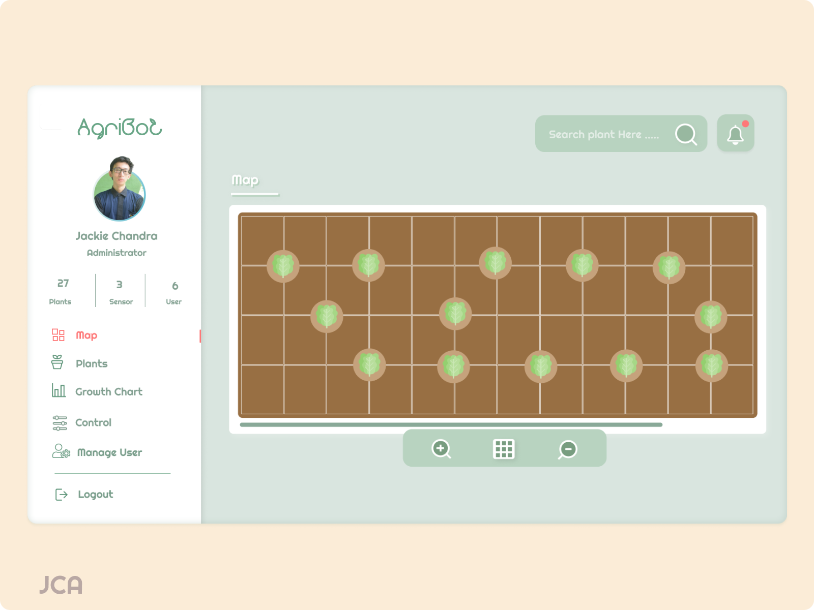 Agribot Dashboard!!! by Jackie Chandra on Dribbble
