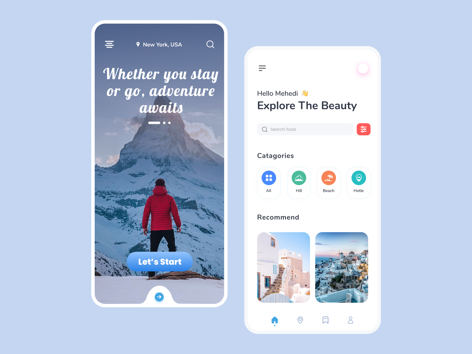 Travel Agency App Design Concept by Mehedi Hasan 🏆 on Dribbble