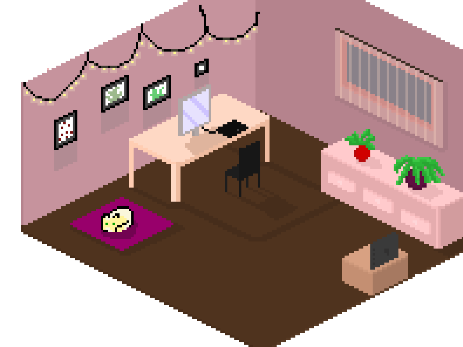 Room by Belbs in pixels on Dribbble