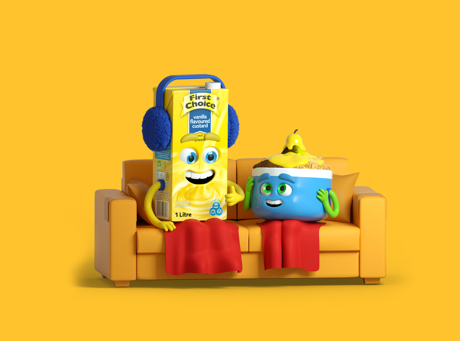 First Choice Custard by Arcade Studio on Dribbble