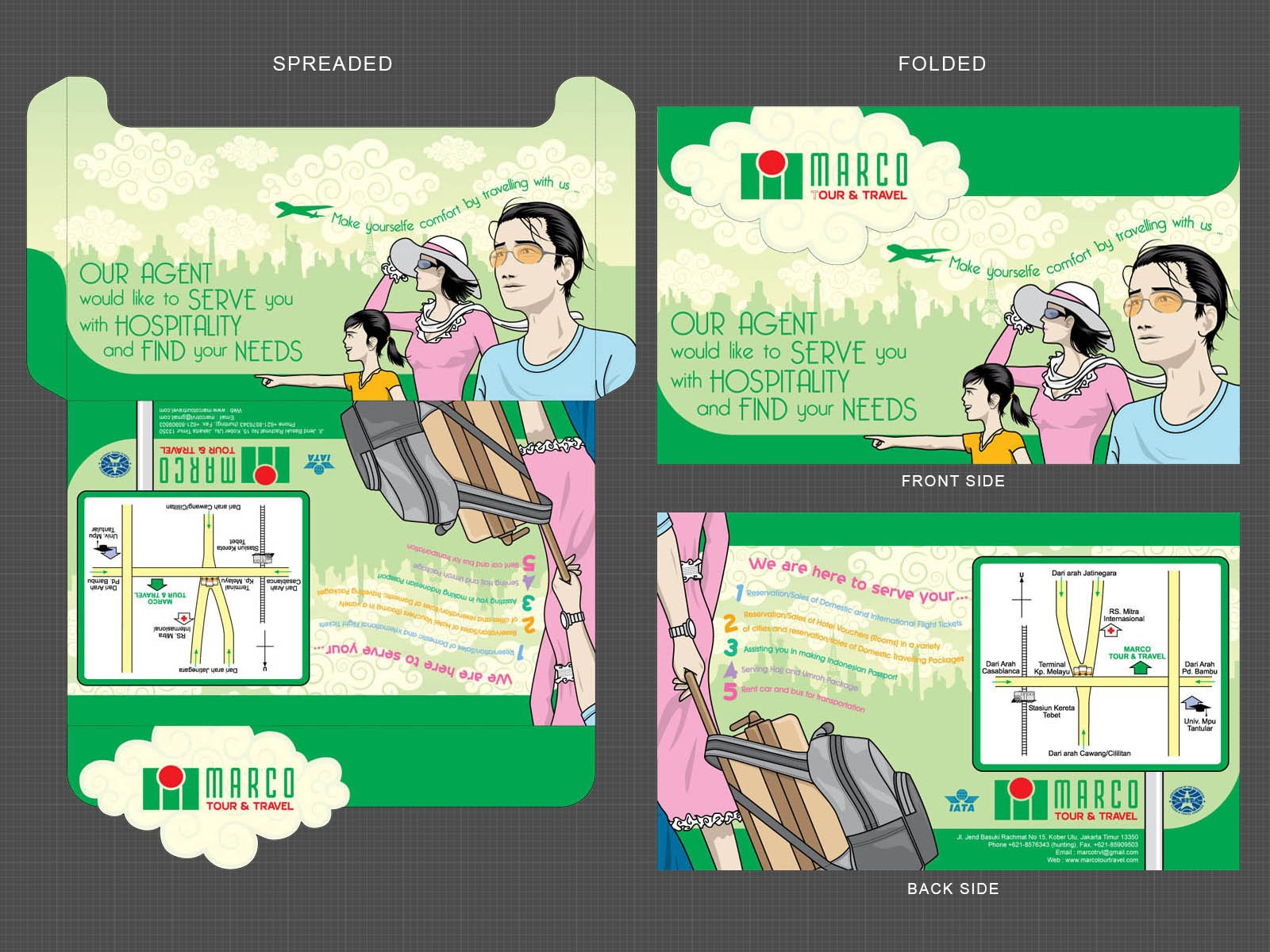 Marco Tour & Travel Envelope Design by Eka Arif Safaat on Dribbble