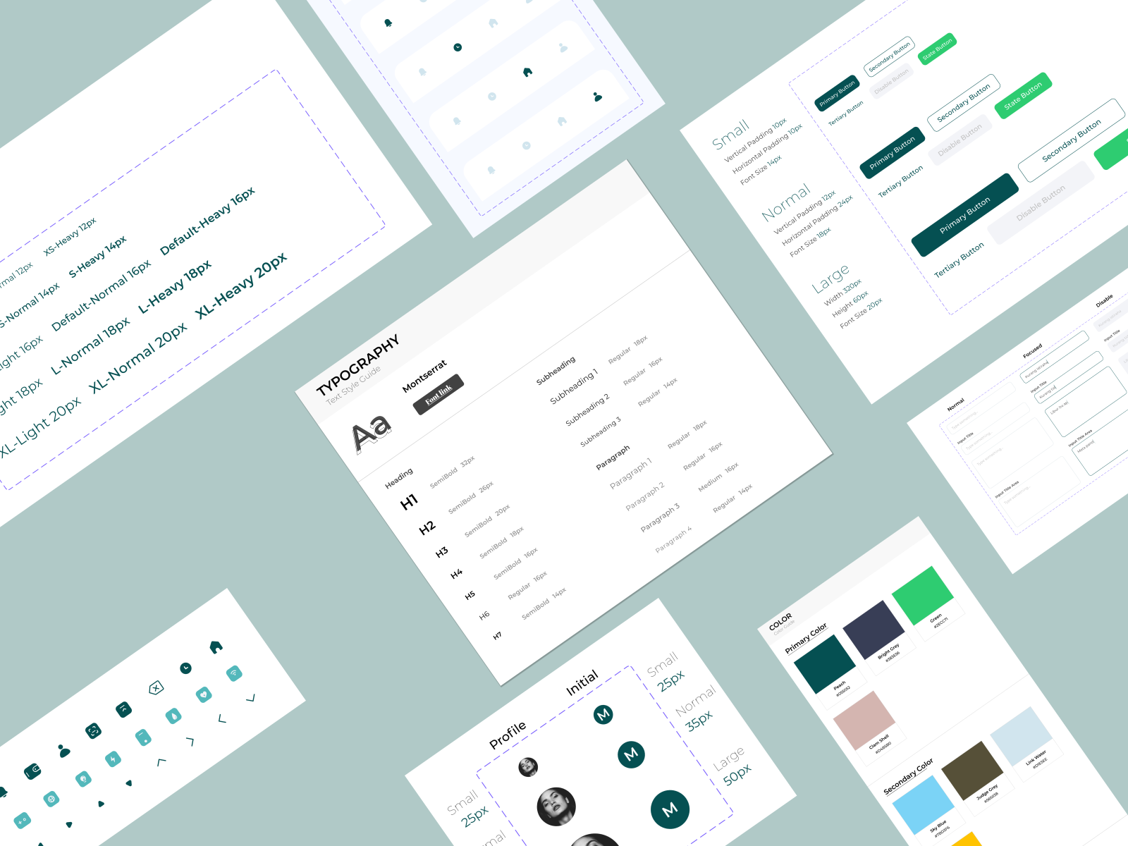 Style Guide - Components by Raymond Valentino on Dribbble