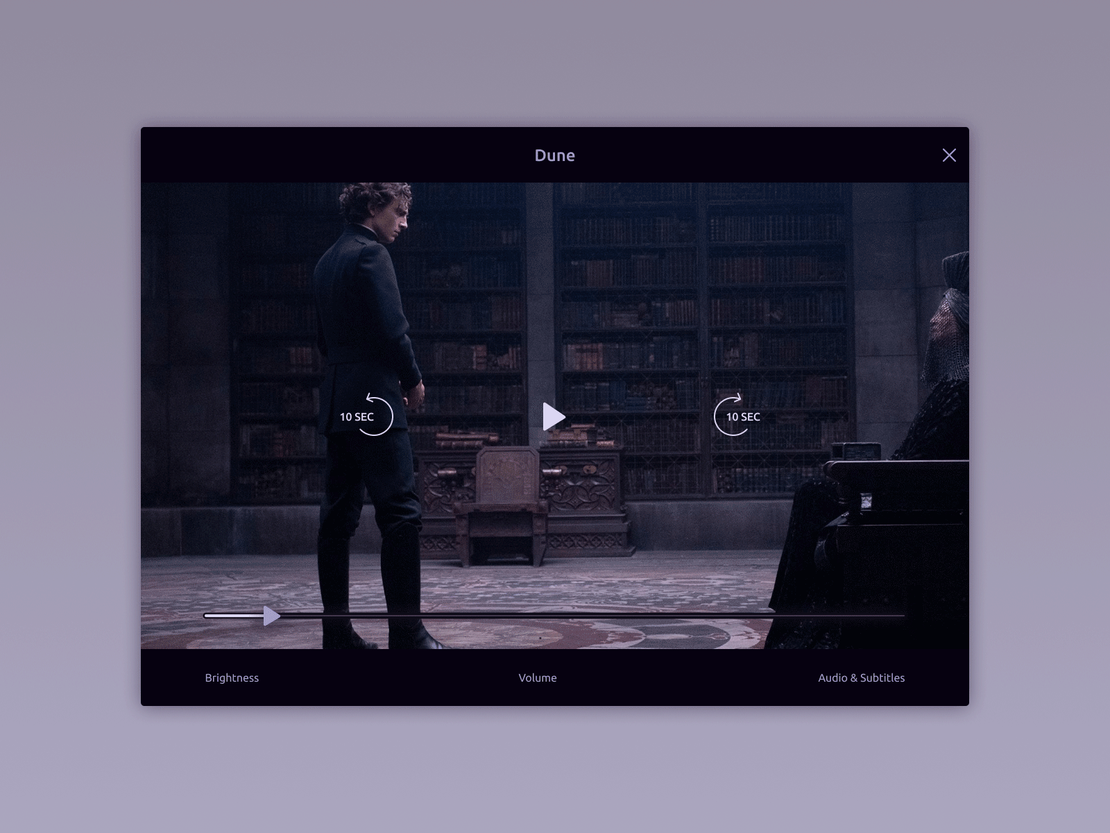 upstream | Daily UI Challenge 057 (Video Player) by Anoopa John on Dribbble