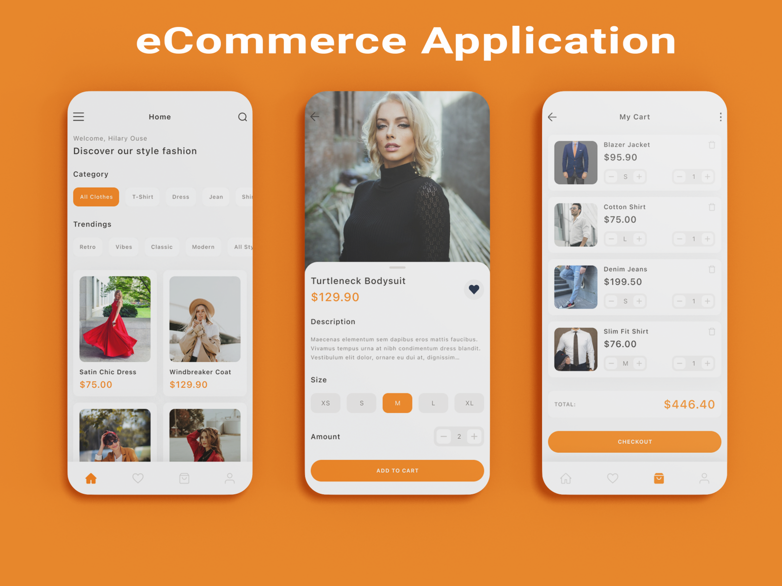 eCommerce Application UI Design by I Can Infotech on Dribbble