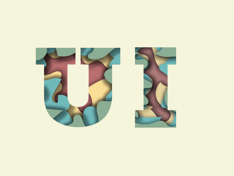 UI Papercut by Hugo Wallace on Dribbble