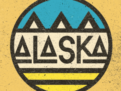 Alaska Badge by Jon Bonilla on Dribbble
