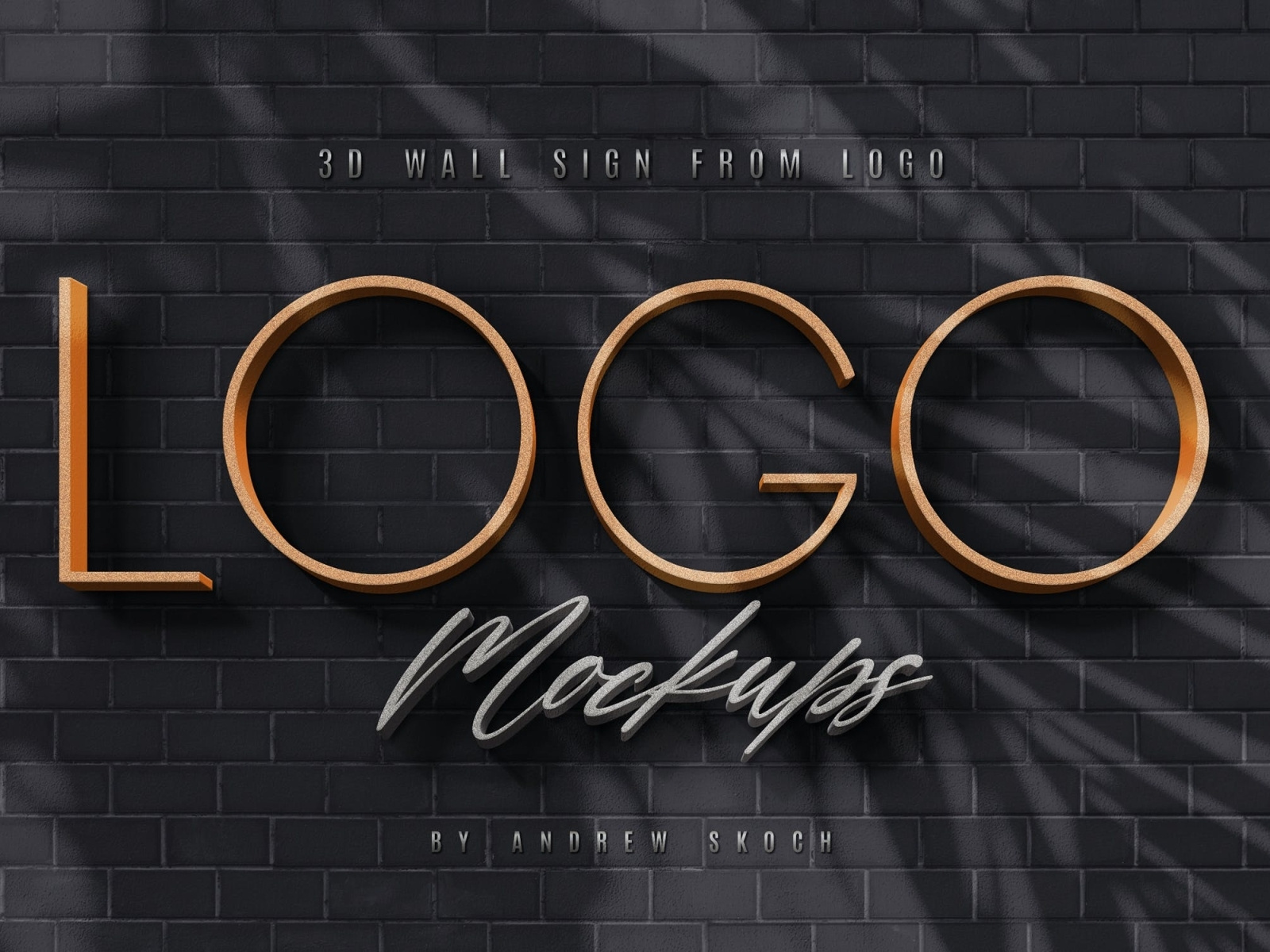 3D Wall Logo Creator by TMP on Dribbble