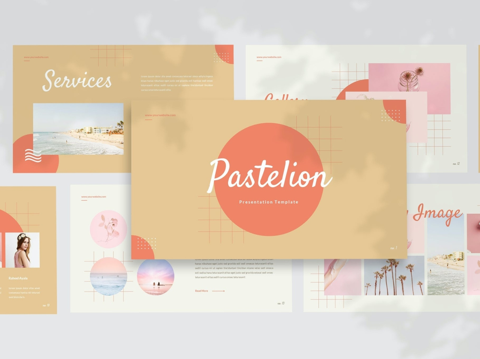 Pastelion - Pastel Style Presentation Template by TMP on Dribbble