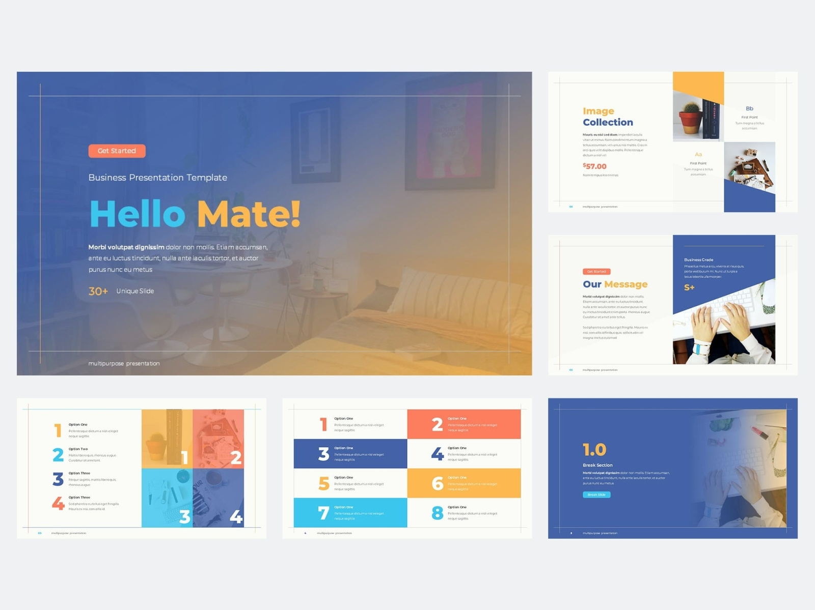 Hello Mate! - Business Presentation by Deck Genius on Dribbble