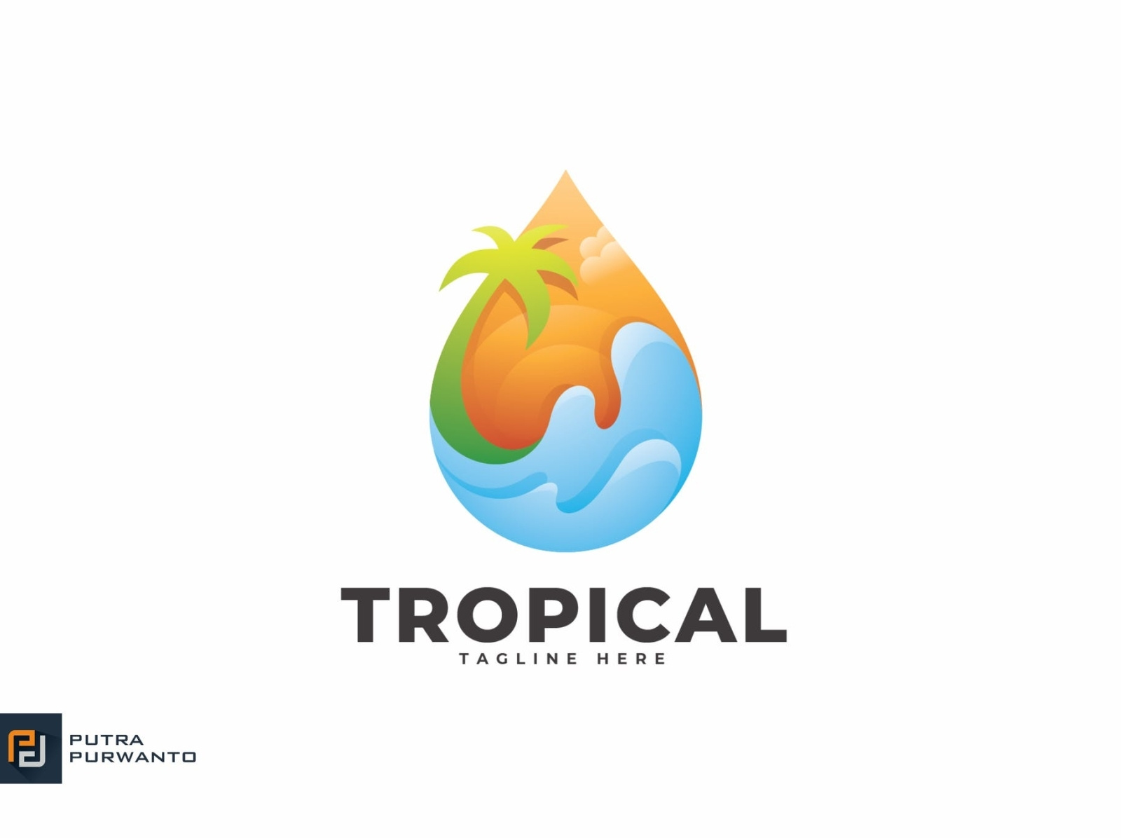 Tropical - Logo Template by SlideMaster on Dribbble