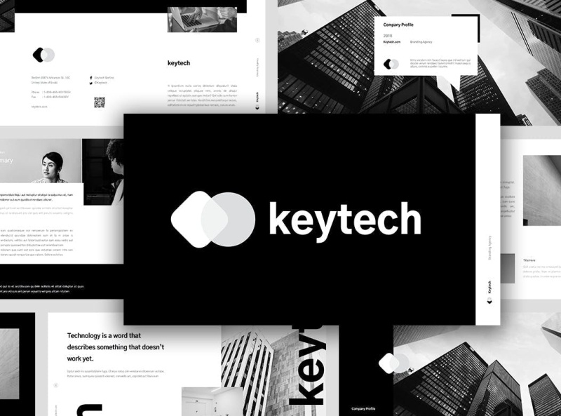 Keytech Google Slide by SlideMaster on Dribbble