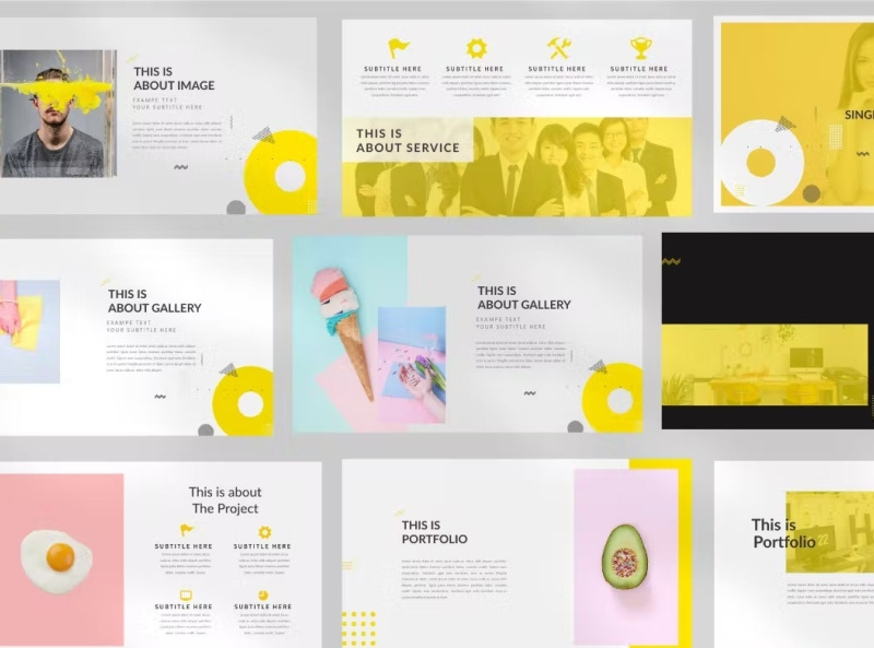 FREE Creative Powerpoint by SlideMaster on Dribbble