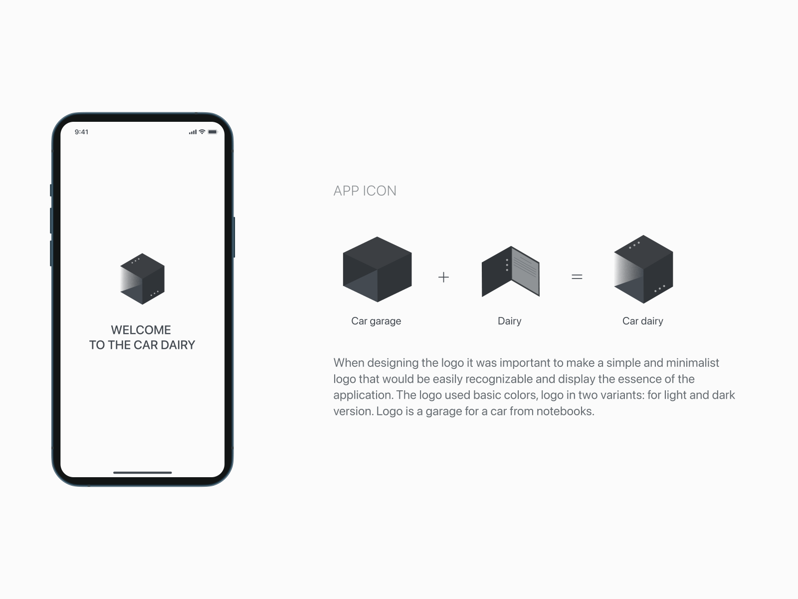 App icon/logo by Yuliia Panchenko on Dribbble